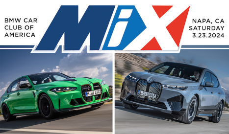 Napa MiX Drive and Wine Event | BMW Car Club of America
